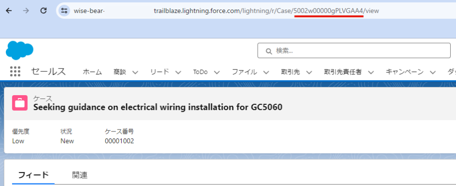 Salesforce IDを確認する方法